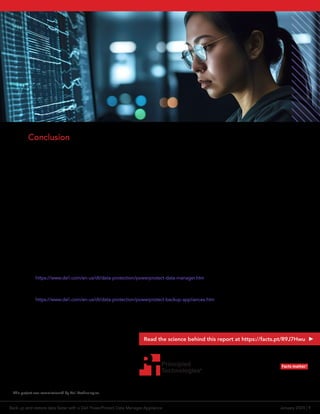 Back up and restore data faster with a Dell PowerProtect Data Manager Appliance | PDF