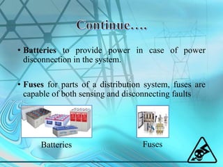 Power System Protection (Primary & Backup) | PPTX