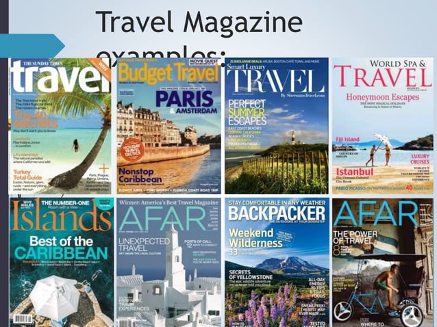 Magazine Genre Research | PPTX