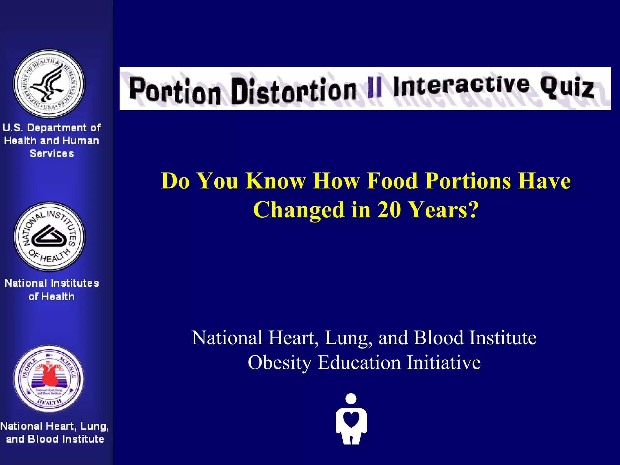 PowerPoint - Portion Distortion | PPT
