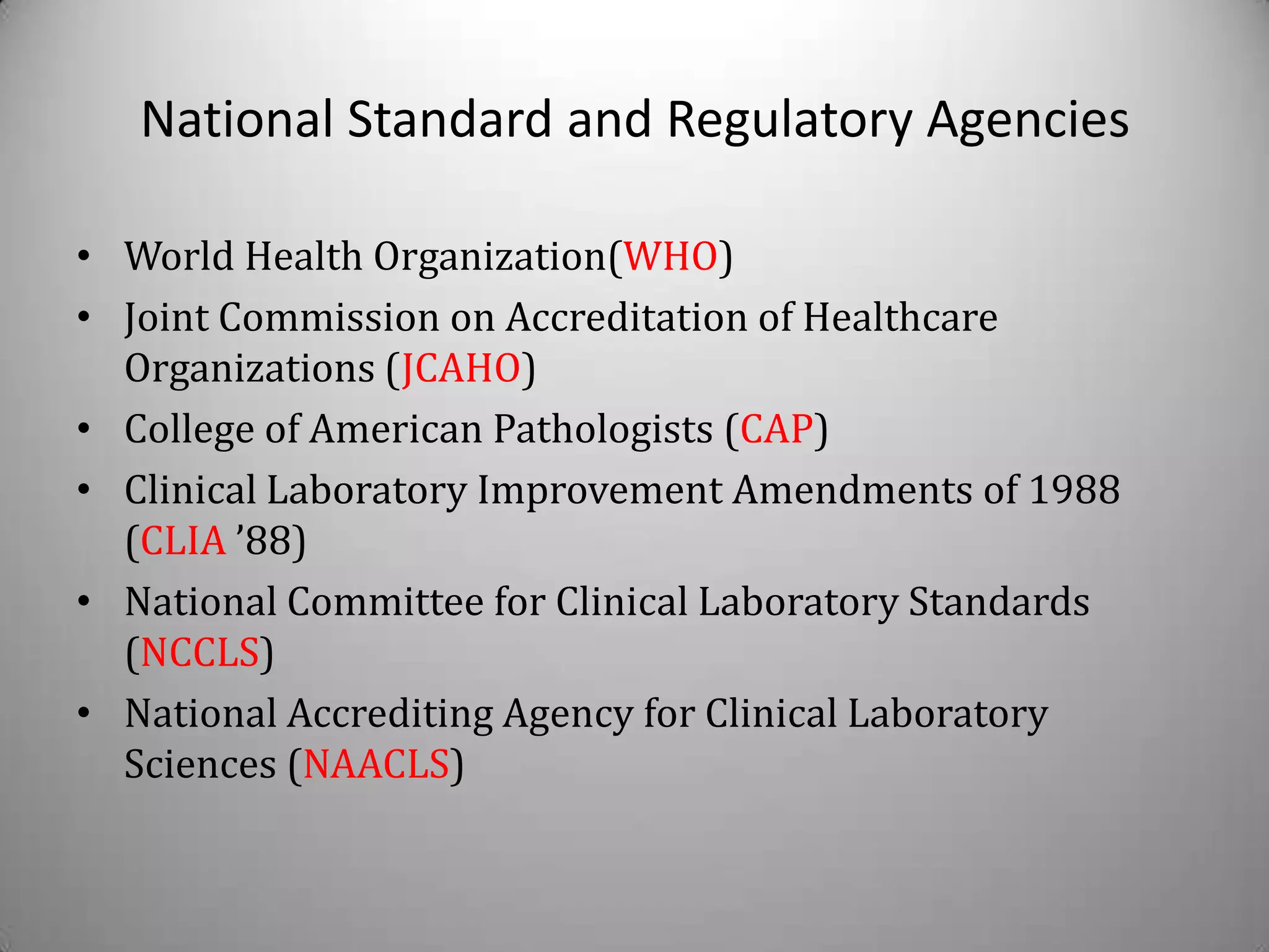 quality control in clinical pathology | PPTX