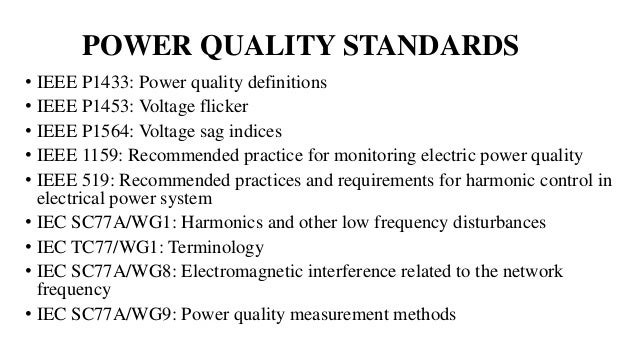 Power quality 1