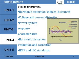 Power quality (IV-EEE) | PPT