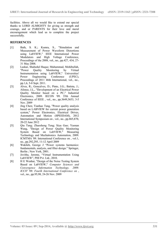 Power quality analysis using lab view | PDF | Computer Software and Applications | Computing