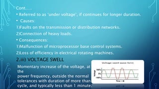 Power quality disturbances | PPTX