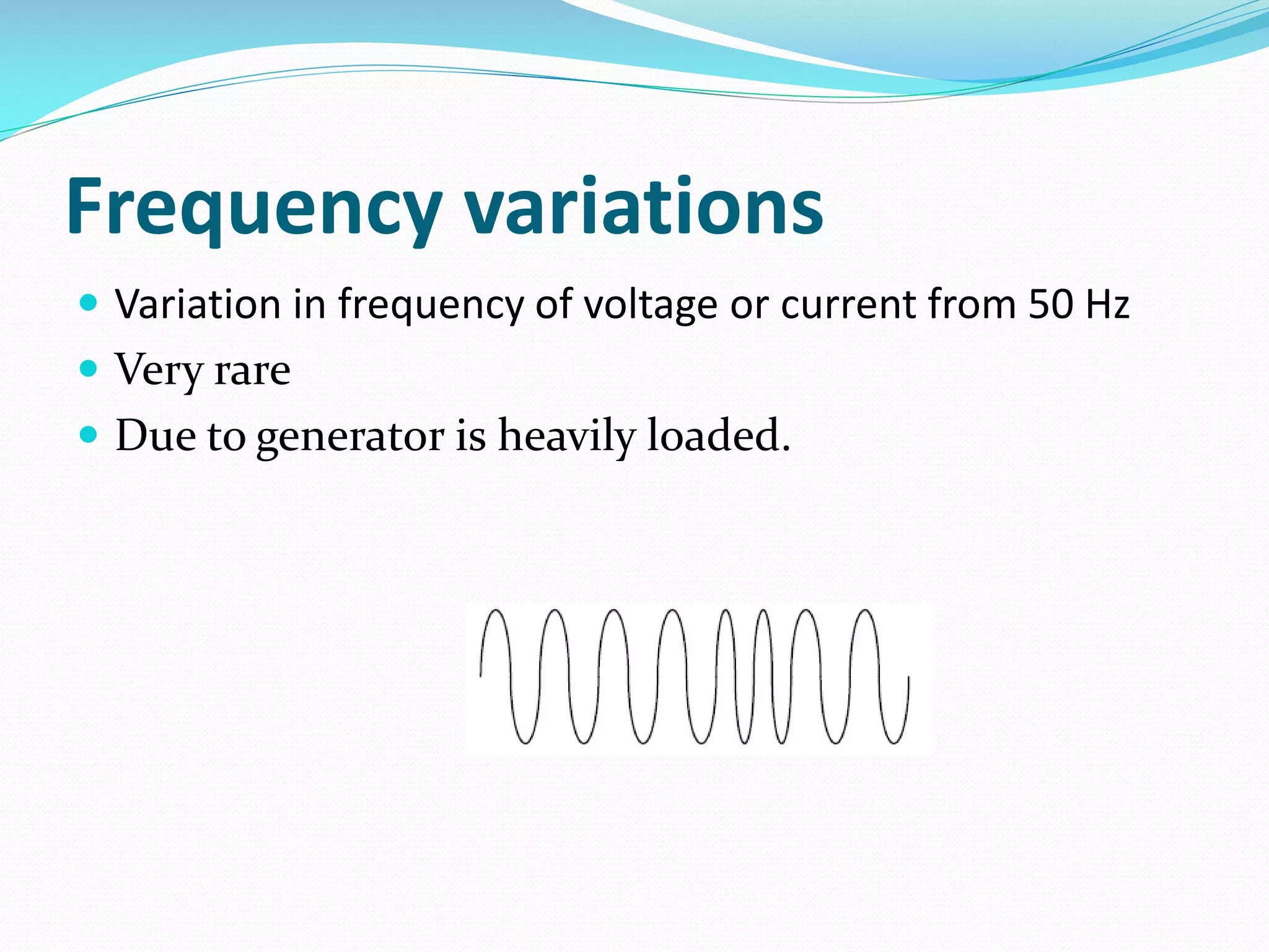 Power quality disturbances | PDF