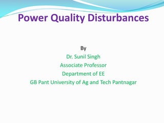 Power quality disturbances | PDF
