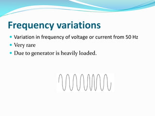 Power quality disturbances | PDF