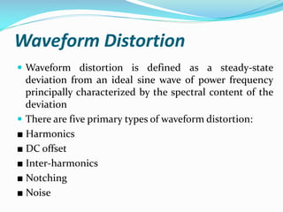 Power quality disturbances | PDF