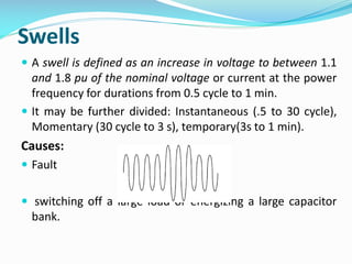 Power quality disturbances | PDF