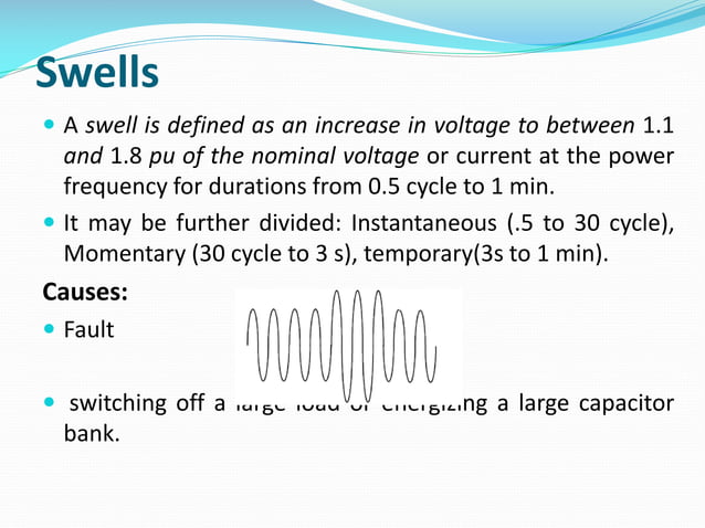 Power quality disturbances | PDF
