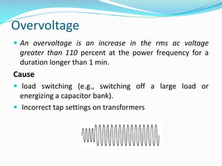Power quality disturbances | PDF