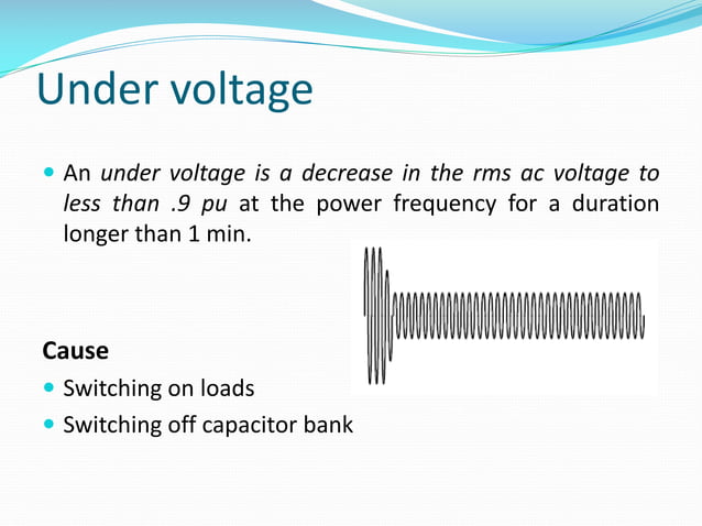 Power quality disturbances | PDF