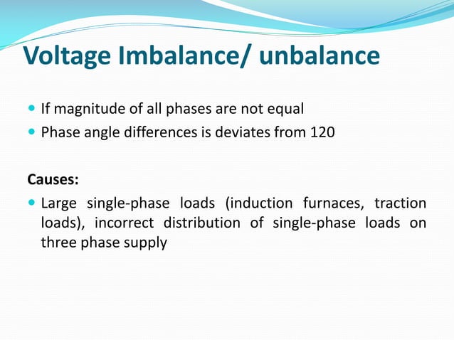 Power quality disturbances | PDF