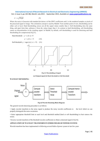 Power Quality Identification Using Wavelet Transform: A Review | PDF | Physics | Science