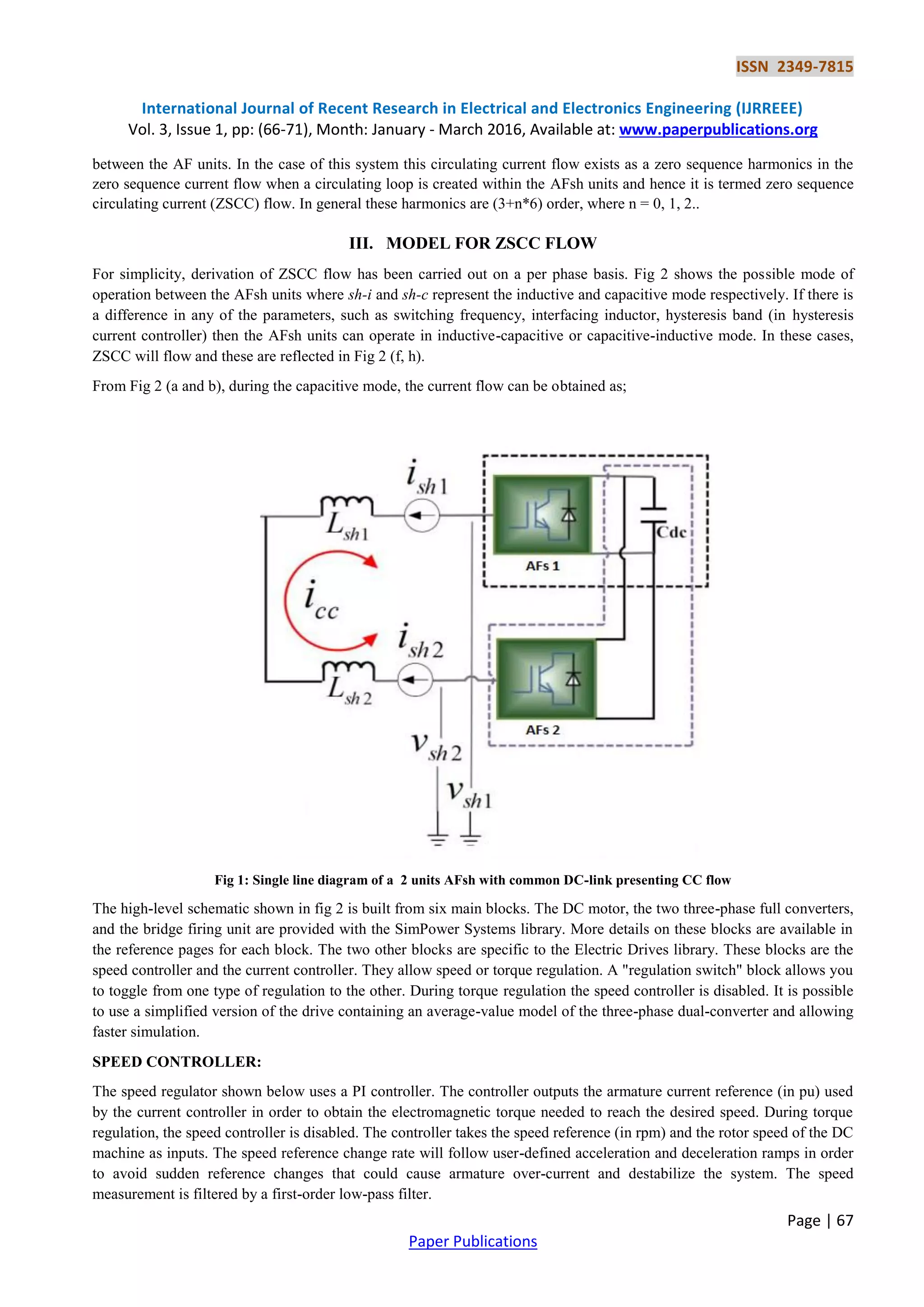 Power Quality Improvement of DC Drive by Reduction of Circulating Current | PDF