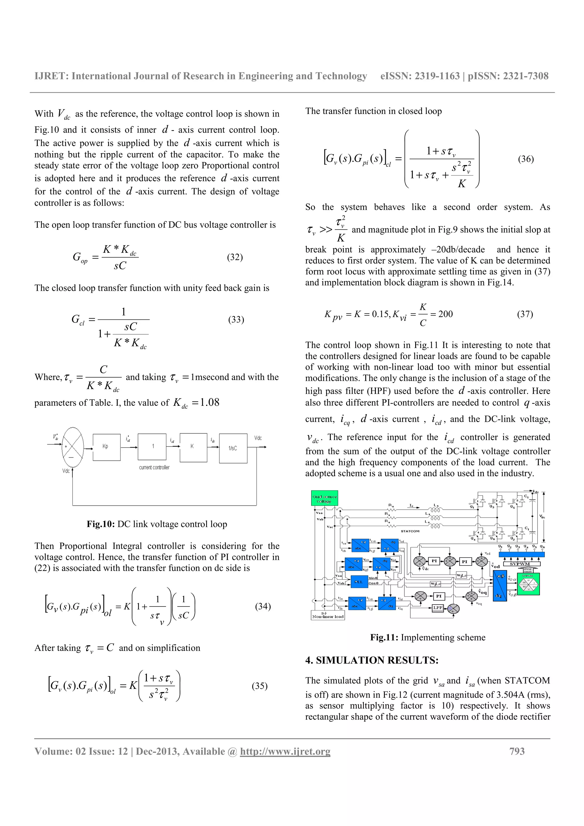 Power quality improvement in a weak bus system using | PDF