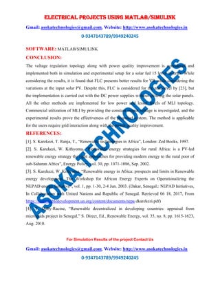 Power quality improvement in solar fed cascaded multilevel inverter ...