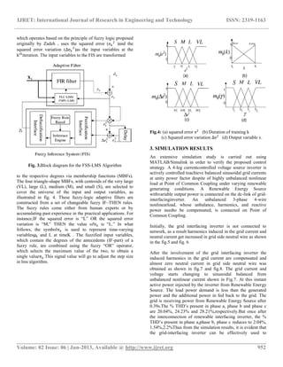 Power quality improvement of grid interconnected distribution system using fss lms algorithm | PDF