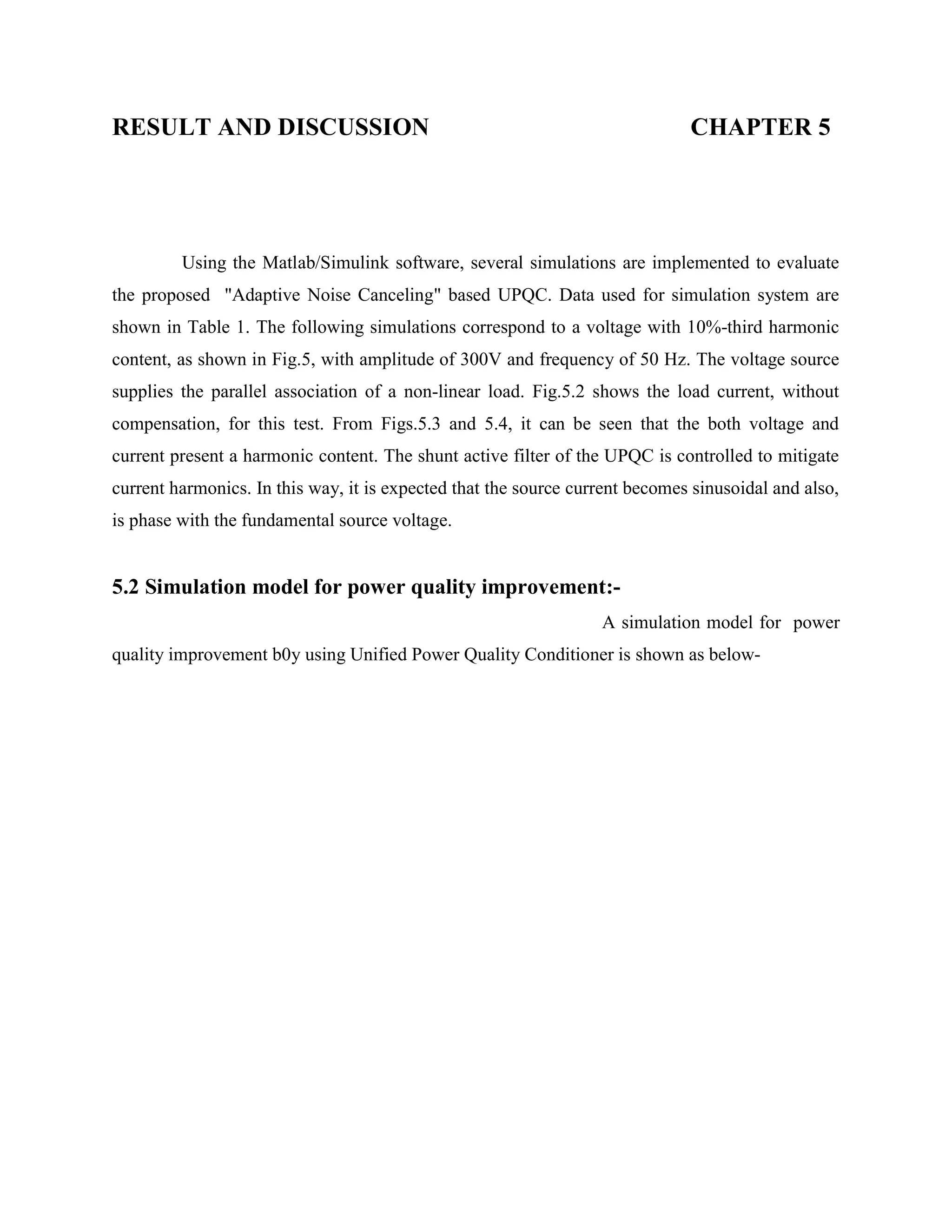 Power quality improvement using UPQC | PDF