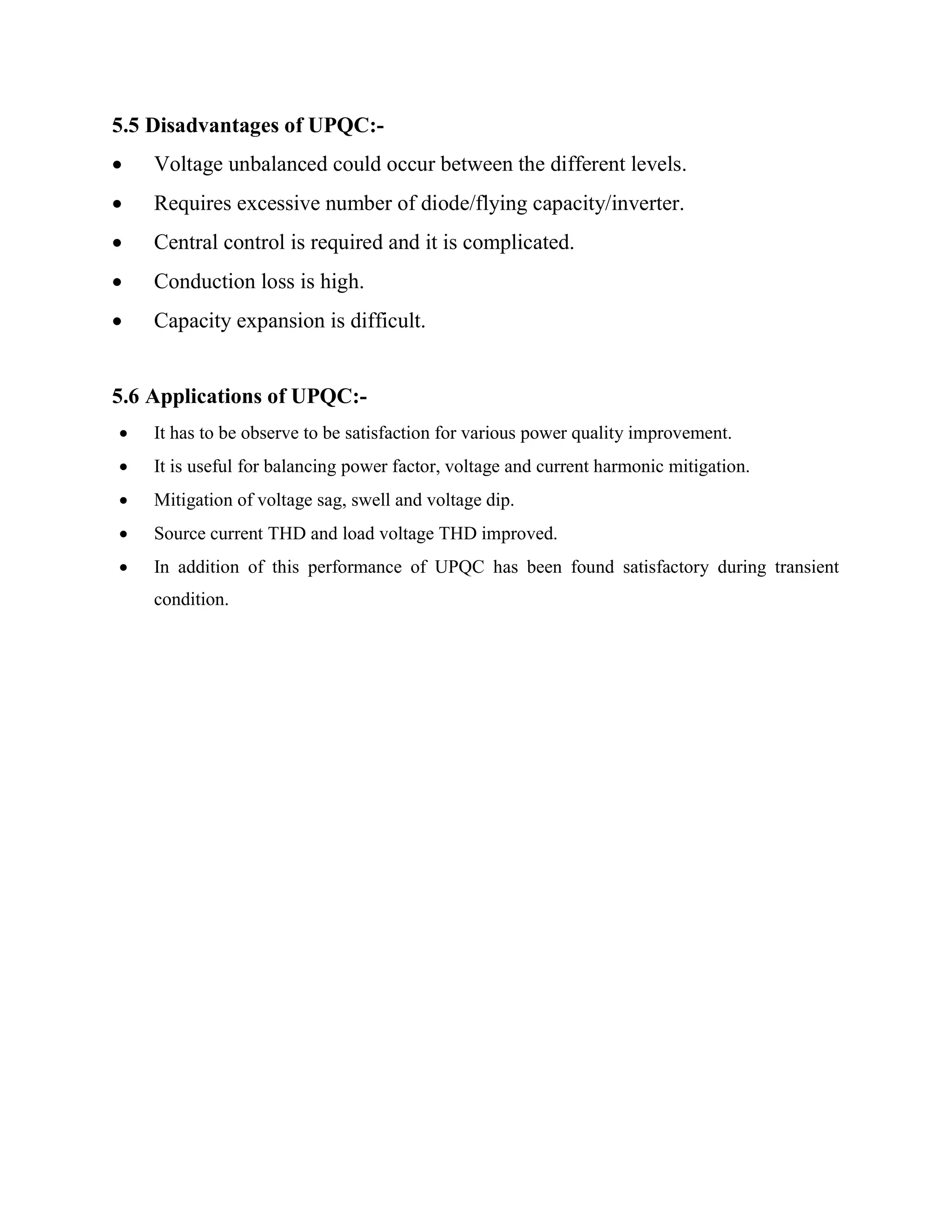 Power quality improvement using UPQC | PDF