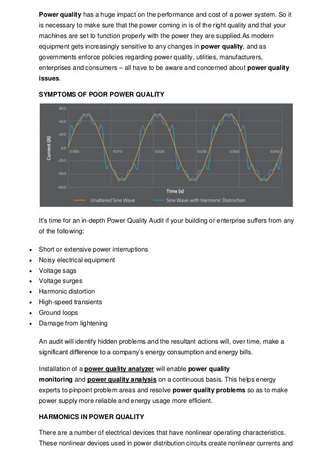 Power quality management | PDF