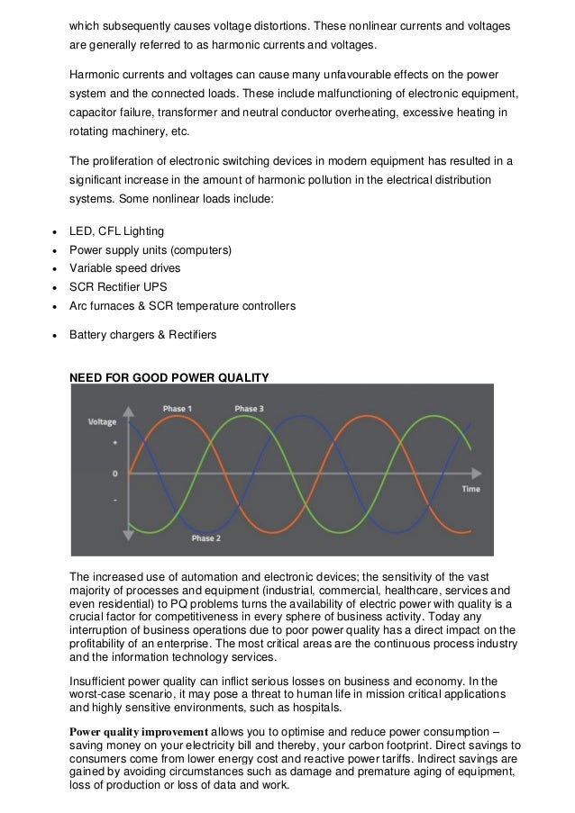 Power quality management | PDF