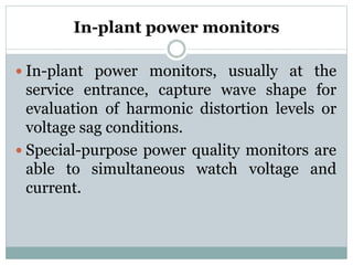Power quality monitoring (PQM) | PPTX