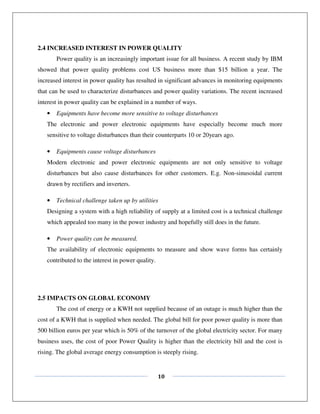 Power Quality Report | PDF