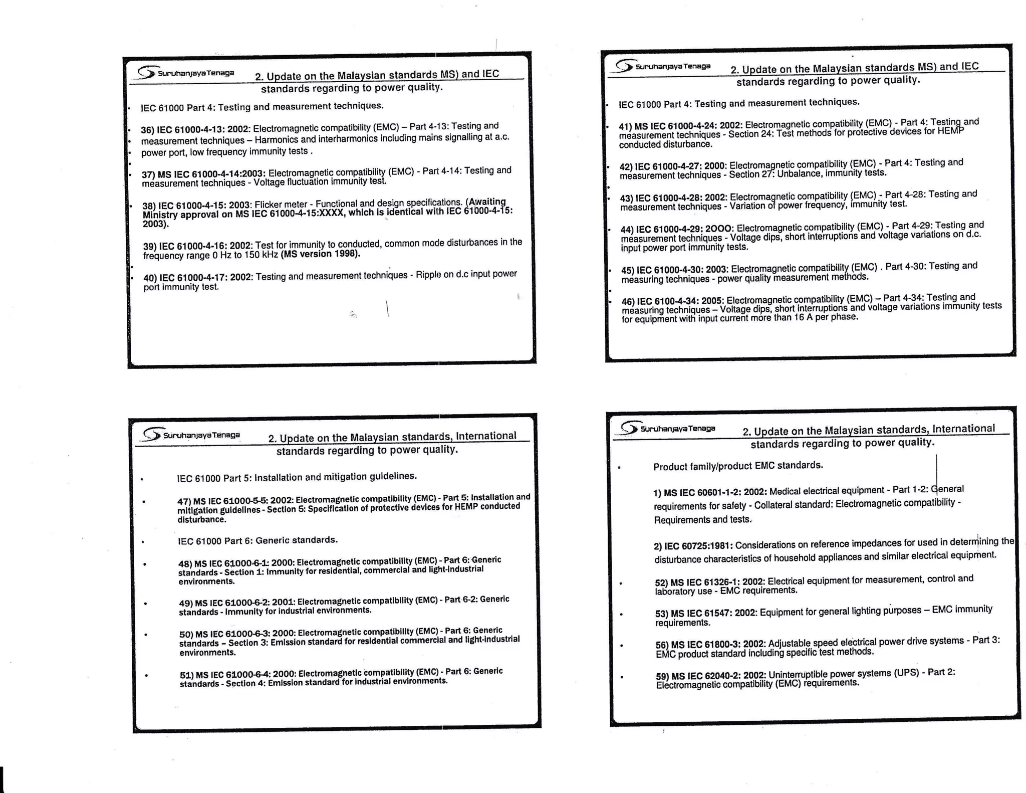 Power Quality Standards.pdf | Consumer Electronics | Technology & Computing