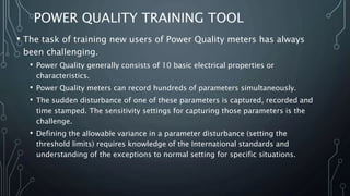 Power Quality training tool and PQ meter test tool | PPT