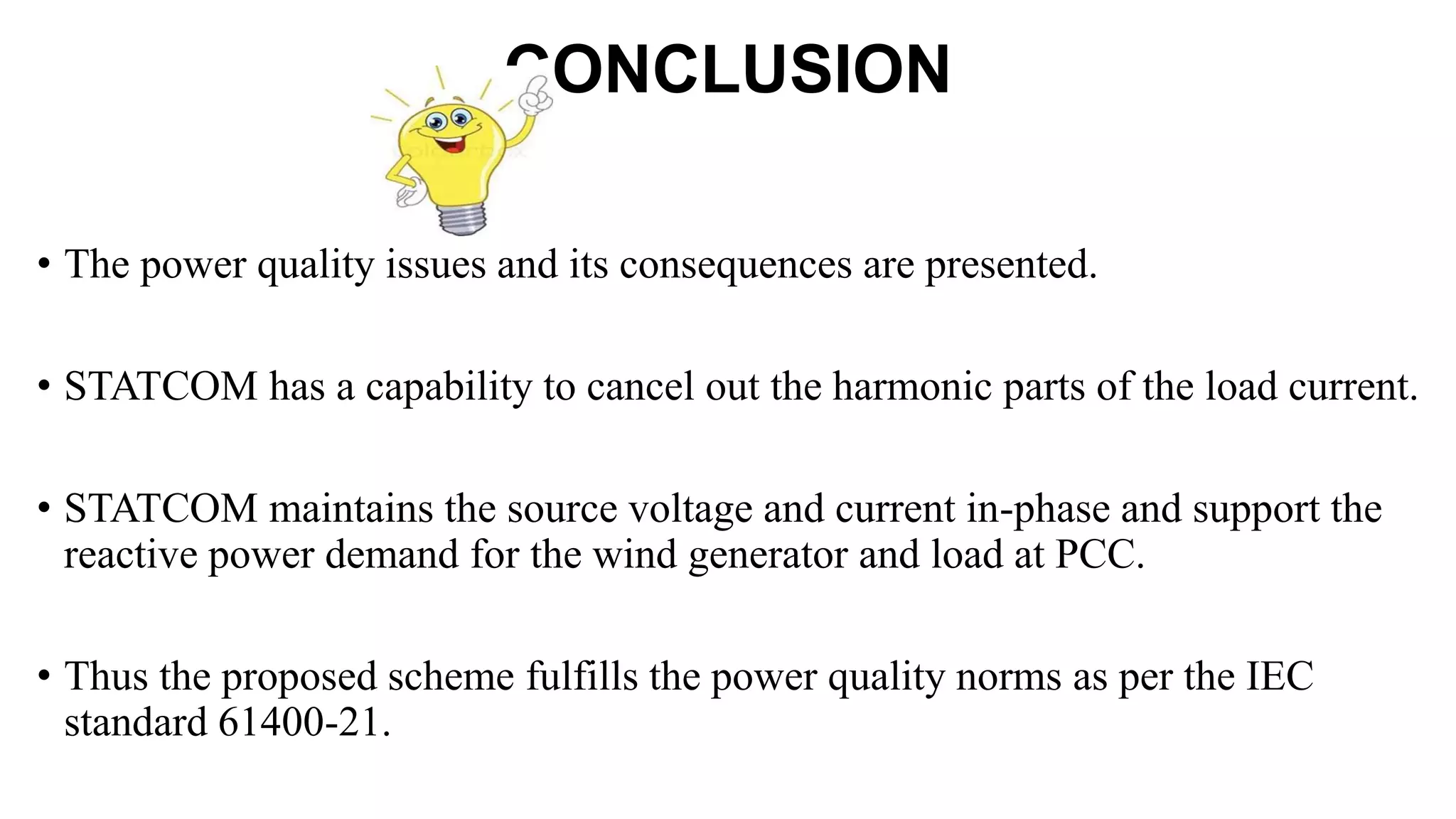 Power quality using statcom | PPTX