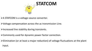 Power quality using statcom | PPTX