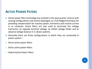 Power qualty conditioners | PPTX