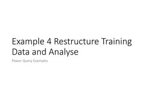 Power Query Examples | PPT