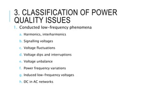 Power Quality Issues | PPTX
