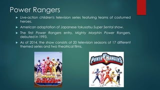 Power Rangers - A Business Case Study | PPTX