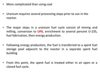 Types of Nuclear Reactor and Process Flow Diagram of System | PPTX