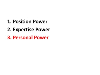 Three types of Power | PPT