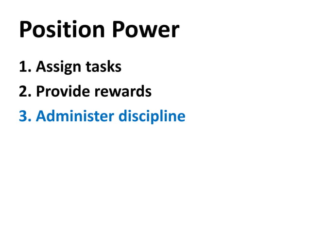 Three types of Power | PPTX