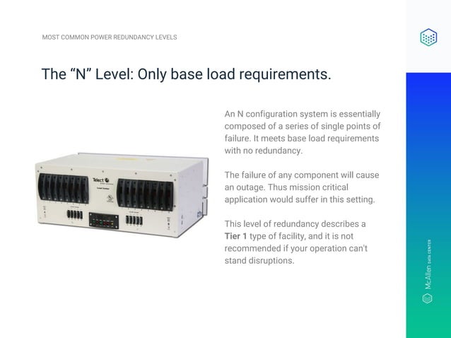 Understanding Power Redundancy Levels in Data Centers | PDF