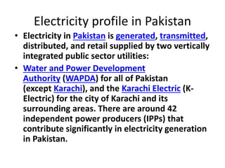 Power resources in pakistan | PPT