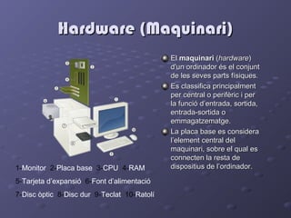 Parts d'Ordinador | PPT