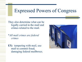 Powers Of Congress | PPT