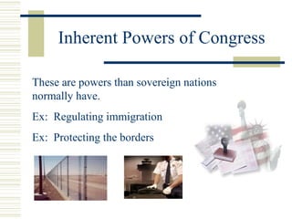 Inherent Powers Examples