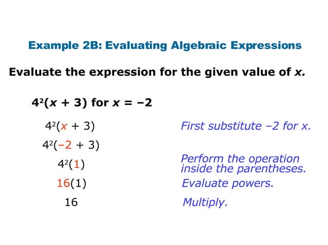 Powers, Pemdas, Properties | PPT