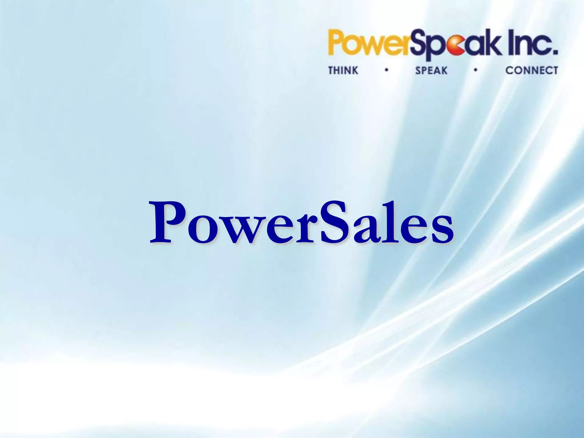 PowerSales handling objections and closing the sale | PPTX