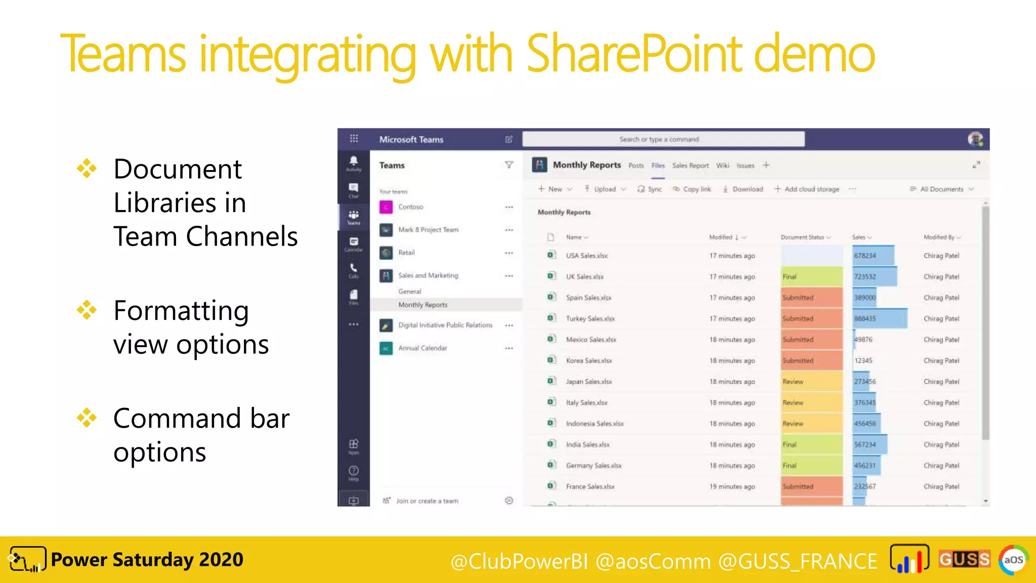 Microsoft 365 integration experiences with SharePoint, Microsoft Teams ...