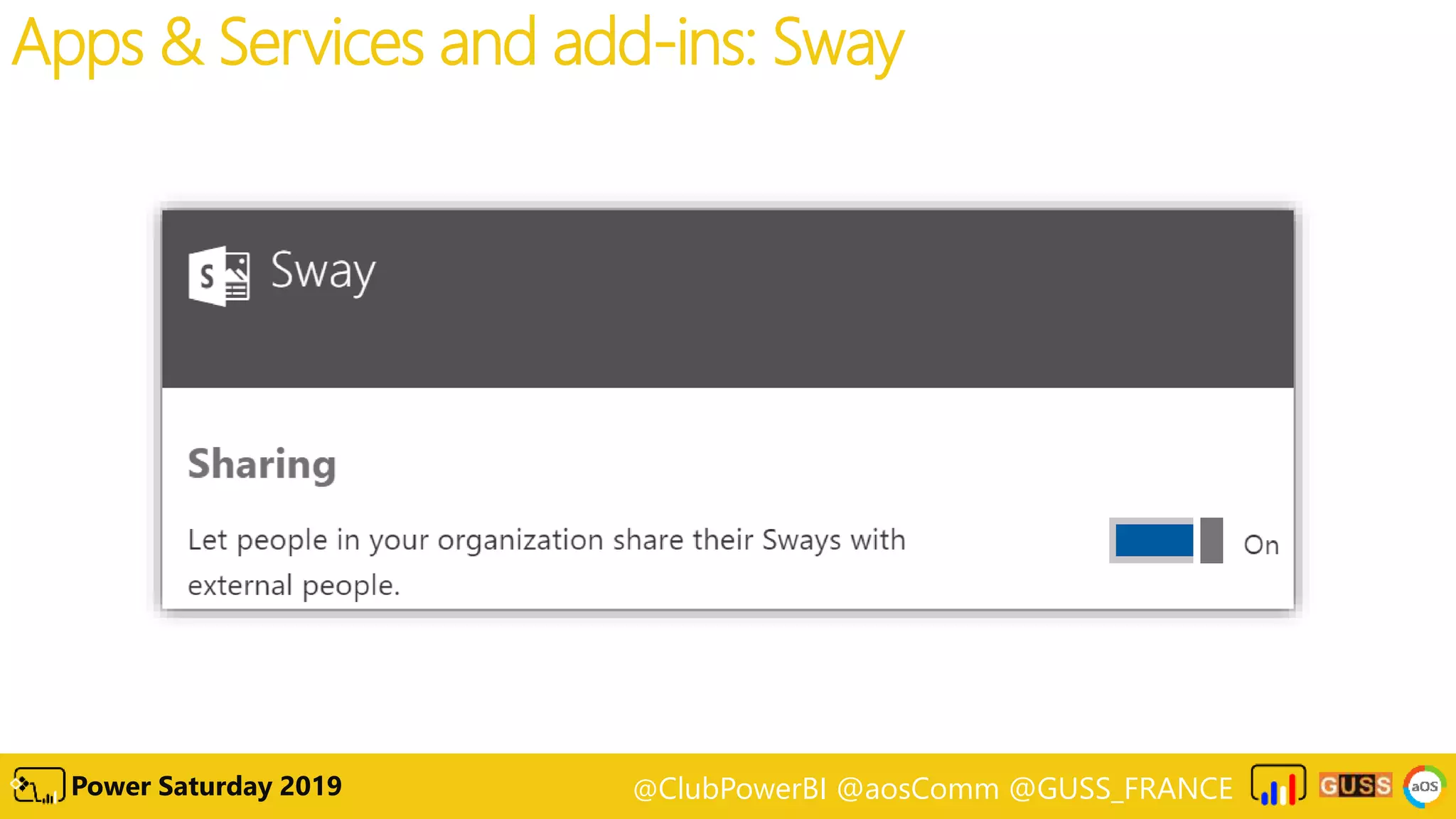 Power Saturday Paris 2019 - Enabling External Sharing in Office 365, SharePoint and OneDrive | PPT