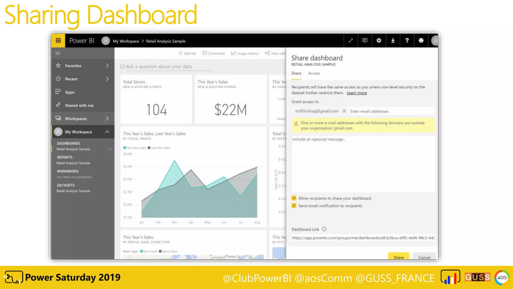 Power Saturday Paris 2019 - Enabling External Sharing in Office 365, SharePoint and OneDrive | PPT